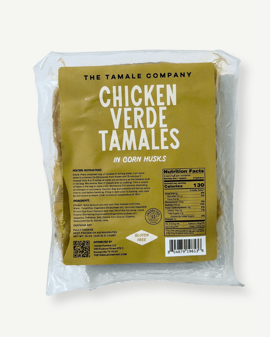 Dozen Ancho Chili Pork Tamales